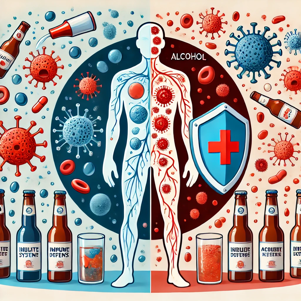 The Immune System and Alcohol: Why Drinkers Get Sick - Fekomi Herbals